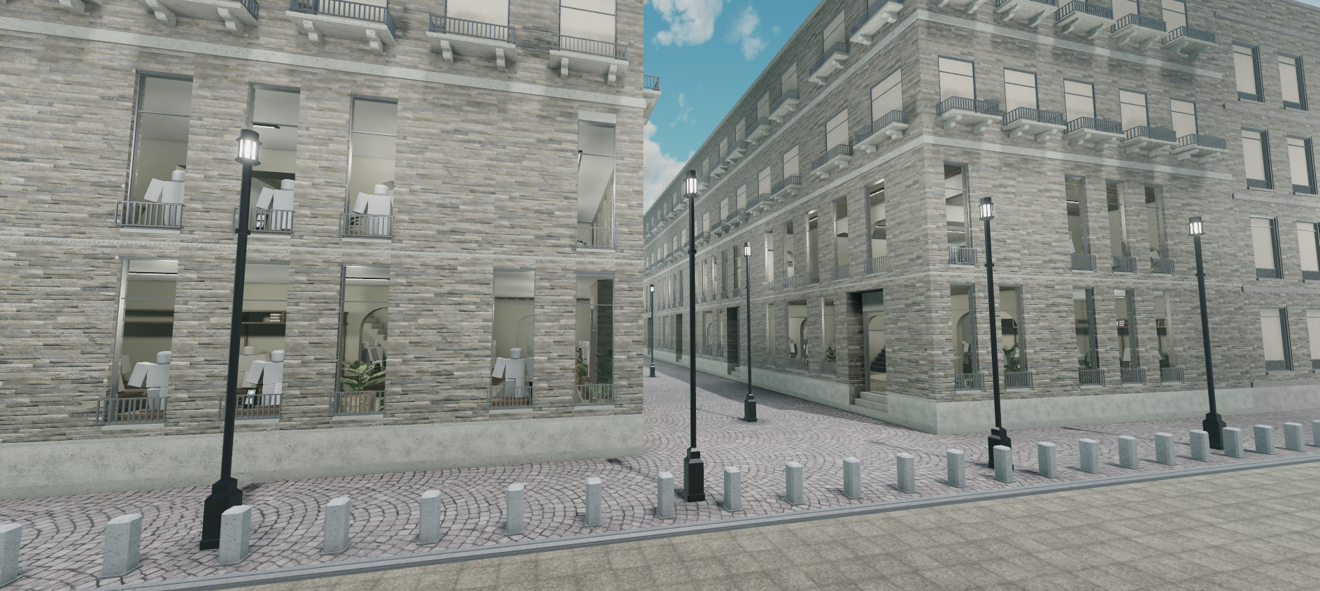 Modern Roblox Clothing Homestore Plaza Map