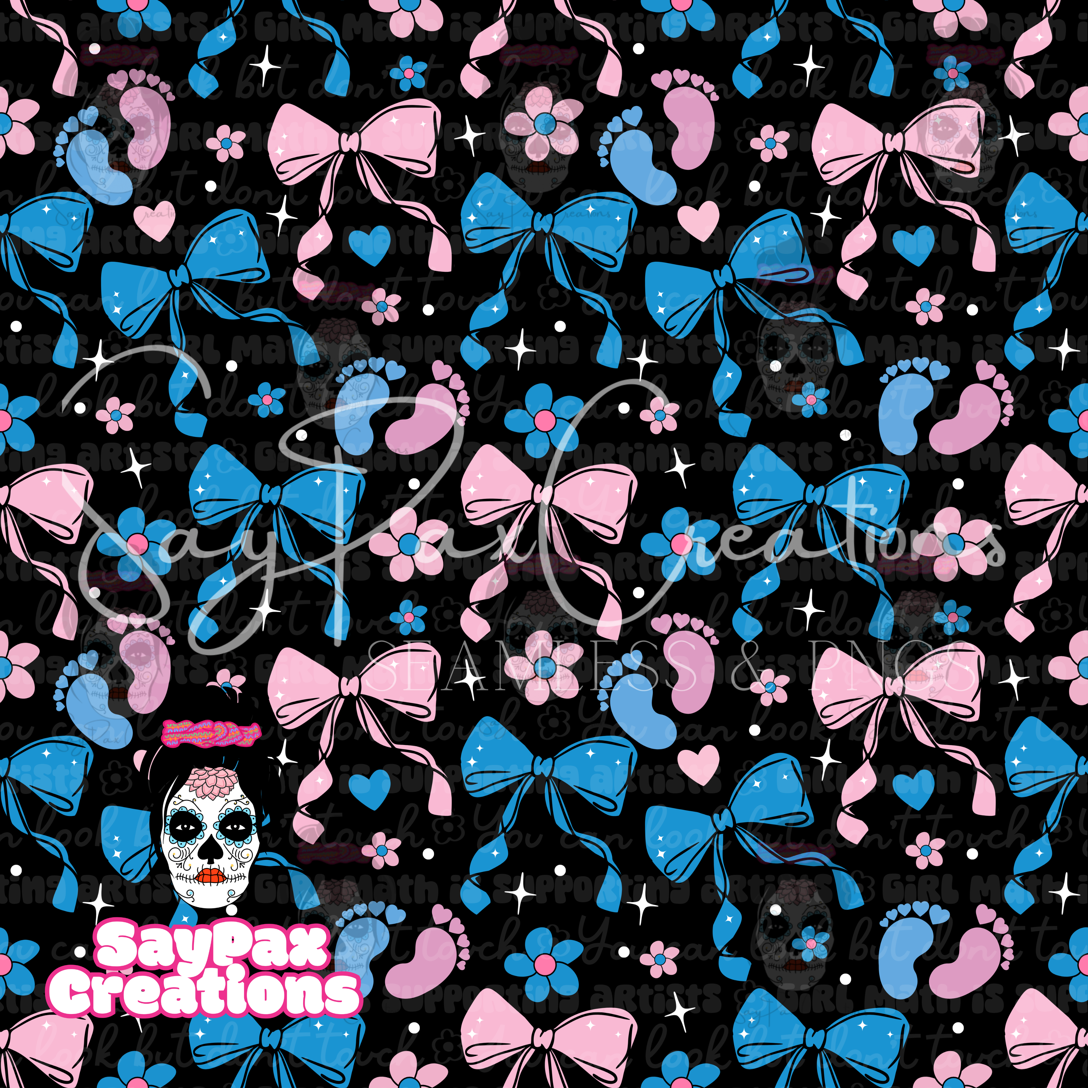 Loss awareness bows on black - Payhip