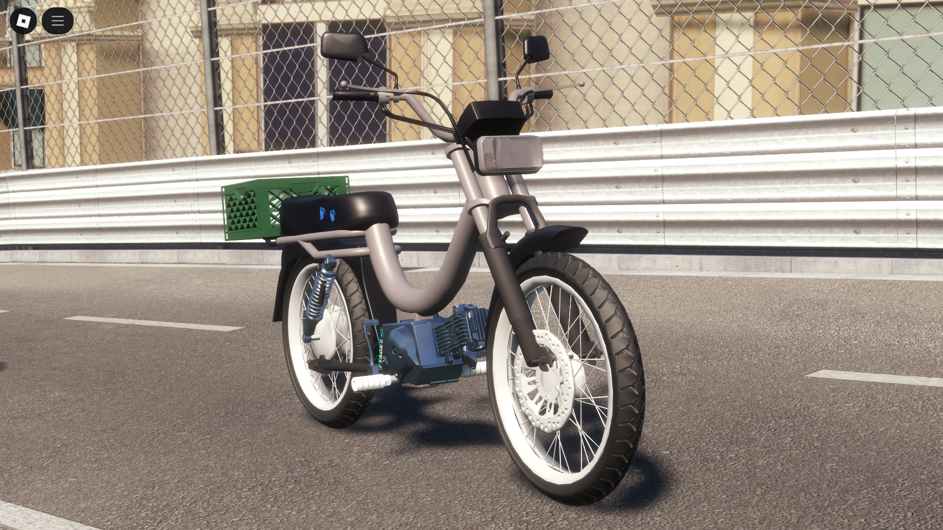 Old Power Moped – Roblox Driveable Scooter