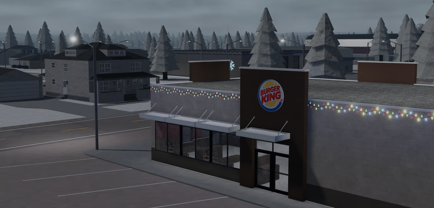 River Falls, Wisconsin - Realistic Winter Roblox Roleplay Map