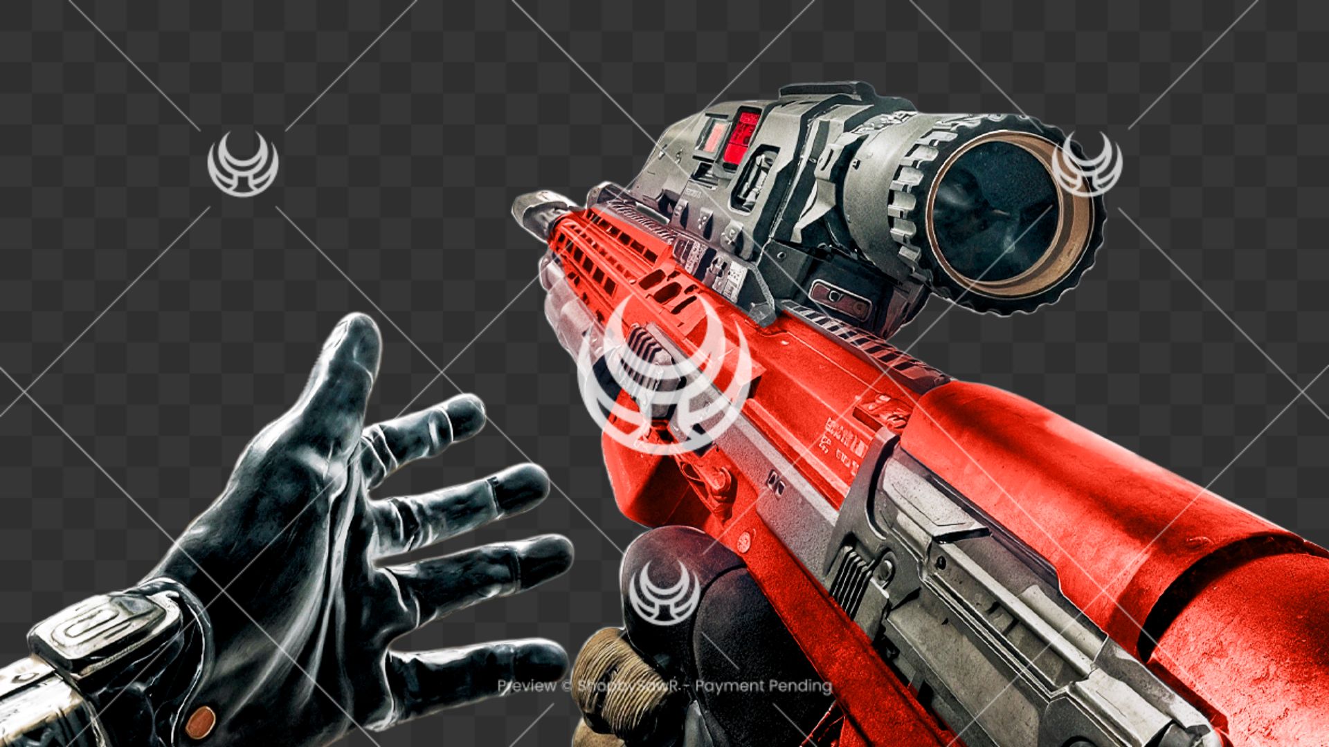 VS Recon Red Premade Cutout 02
