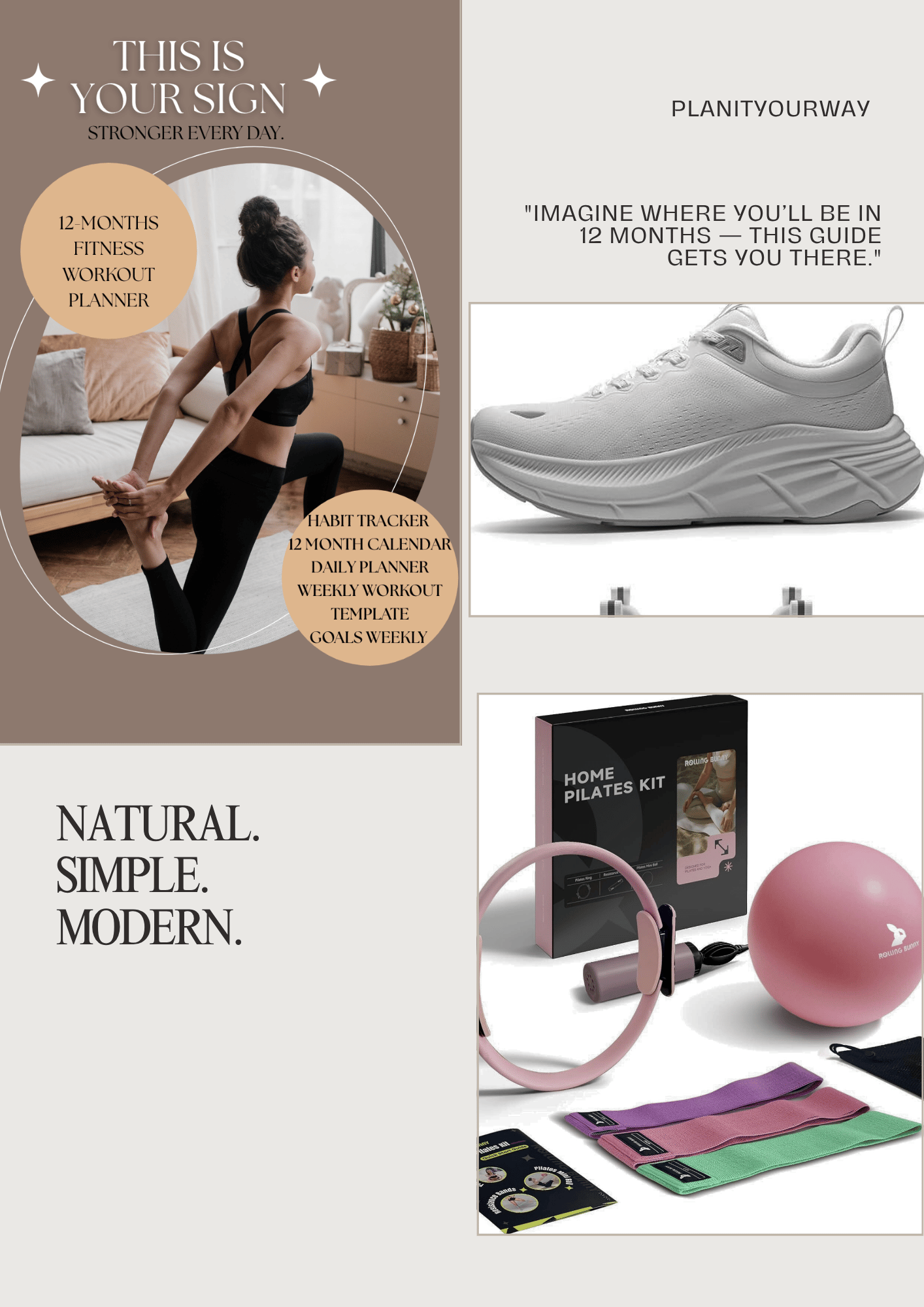 12-Month Fitness & Wellness Planner – FREE Mini Guide PDF - Payhip