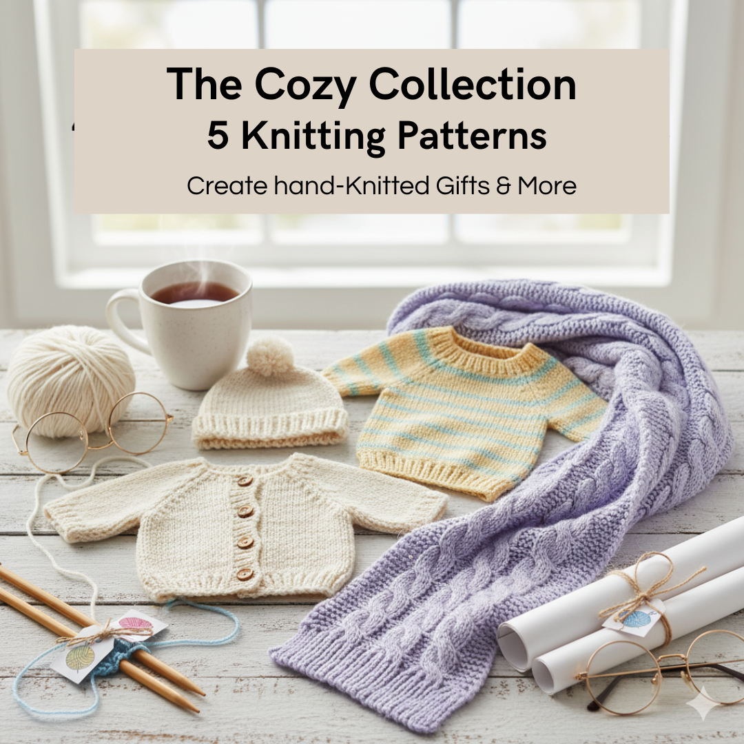 🧣 The Cozy Collection – 5 Knitting Patterns - Payhip