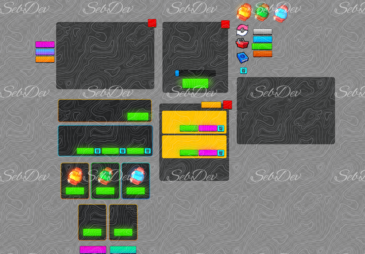 [SALE] Plants vs brainrots UI – Clean & Modular Templates - Payhip