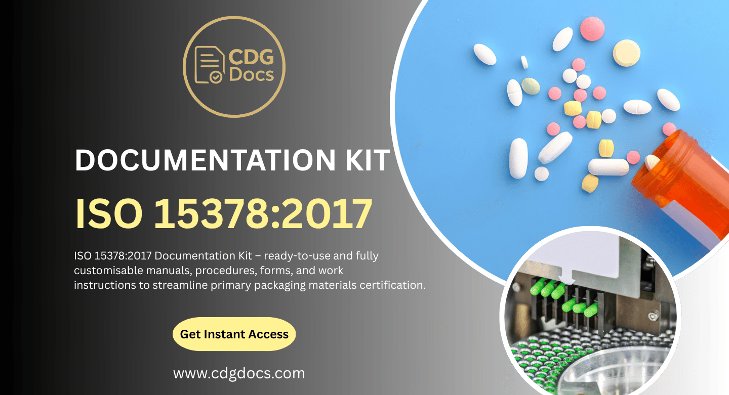 ISO 15378:2017 Documentation Kit
