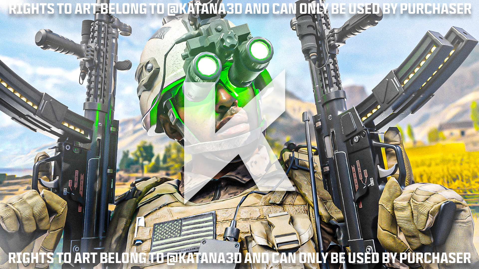 Katana3D - Battlefield | Thumbnails - Payhip