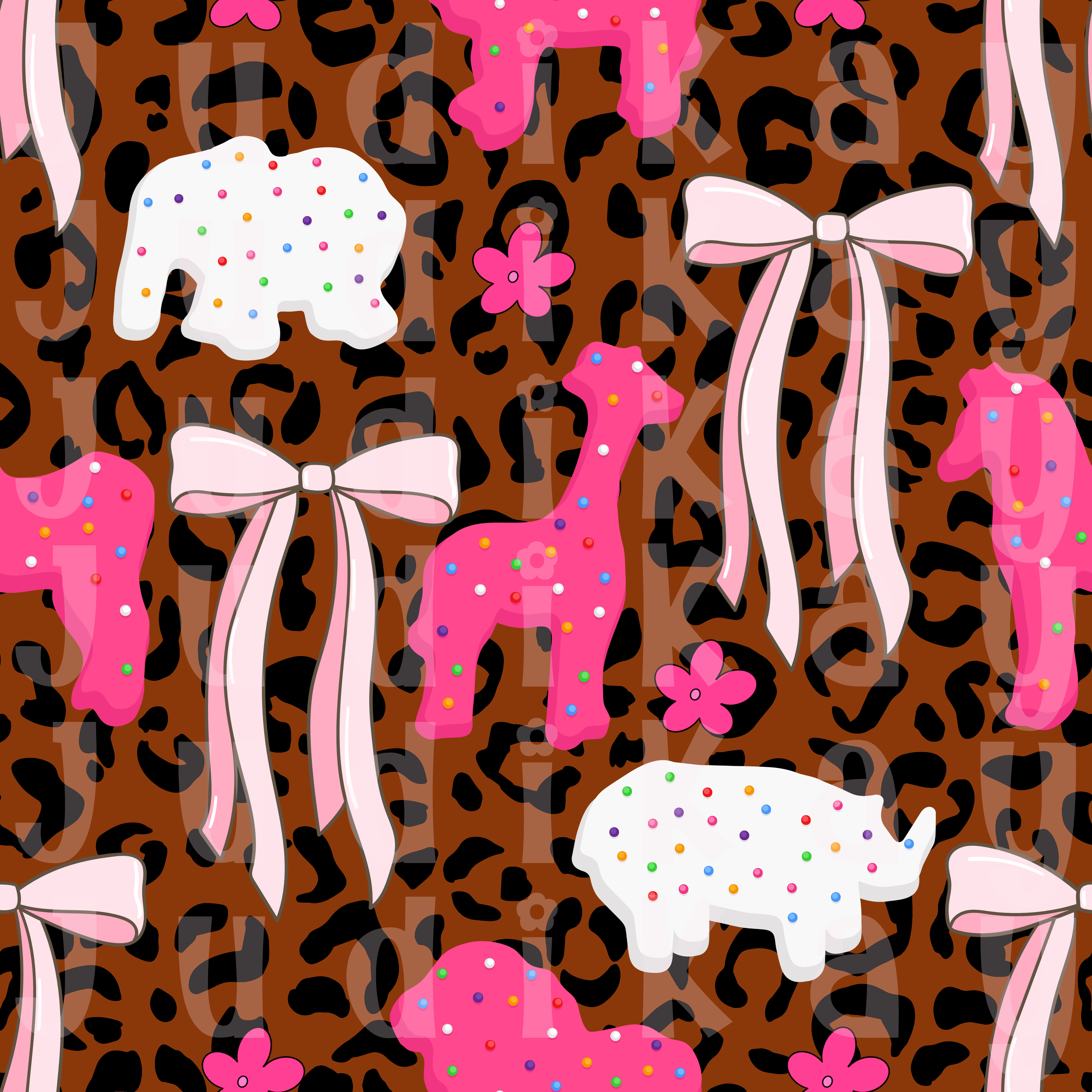 Circus animal cookies leopard seamless - Payhip