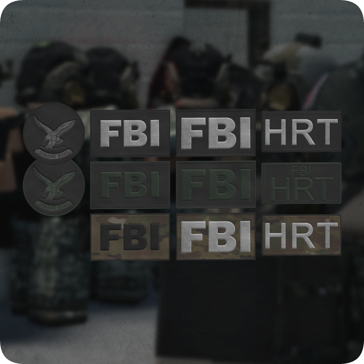 FBI HRT FOUNDATION PATCH PACK - Payhip