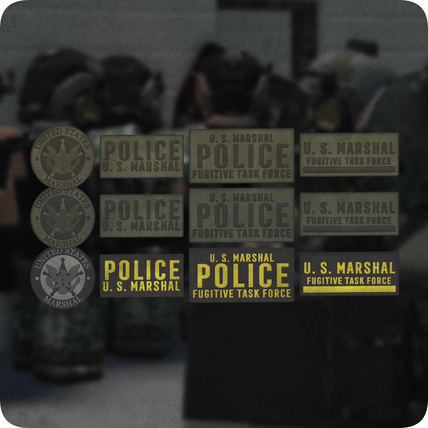 USMS FUGITIVE TASK FORCE PATCH PACK - Payhip