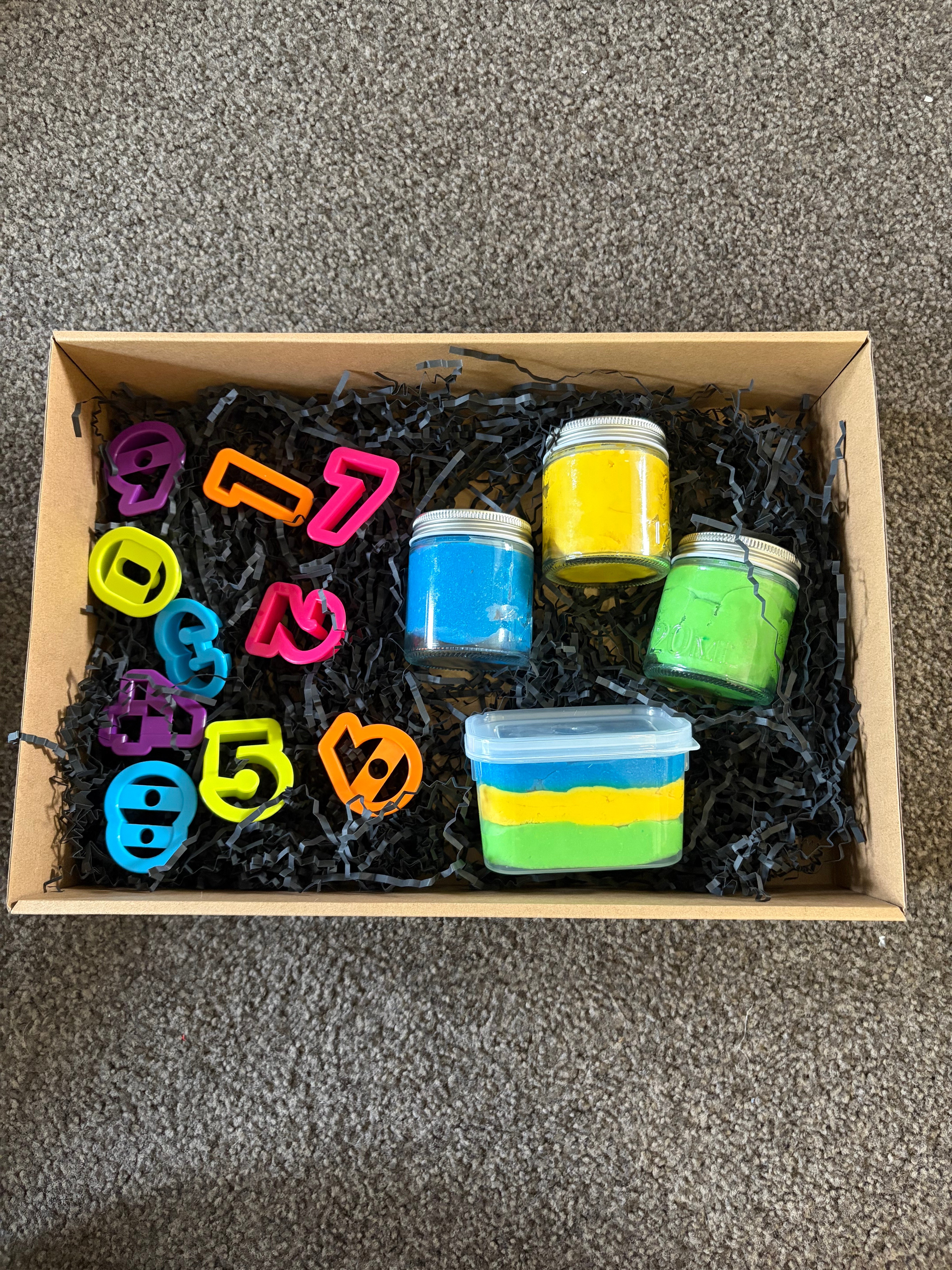 'Magic Numbers' Playdough - [Sensory Play] Set - Payhip