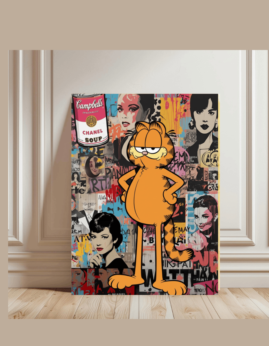 Vibrant Pop Art Explosion – Colorful Modern Wall Art, High-Resolution ...