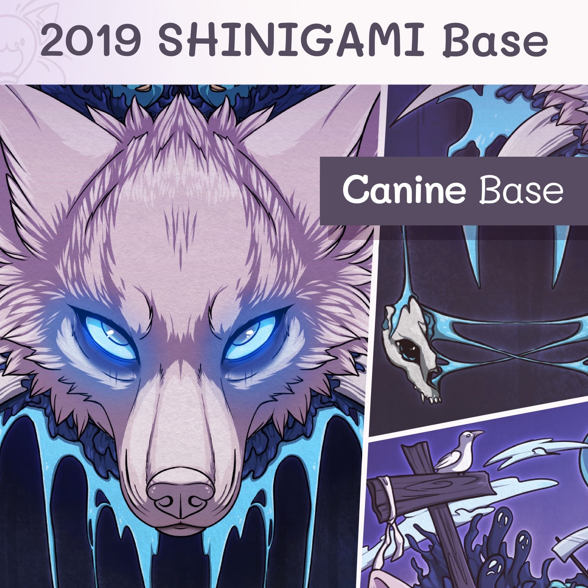 2019 Canine Shinigami (Illustration) Base - Payhip
