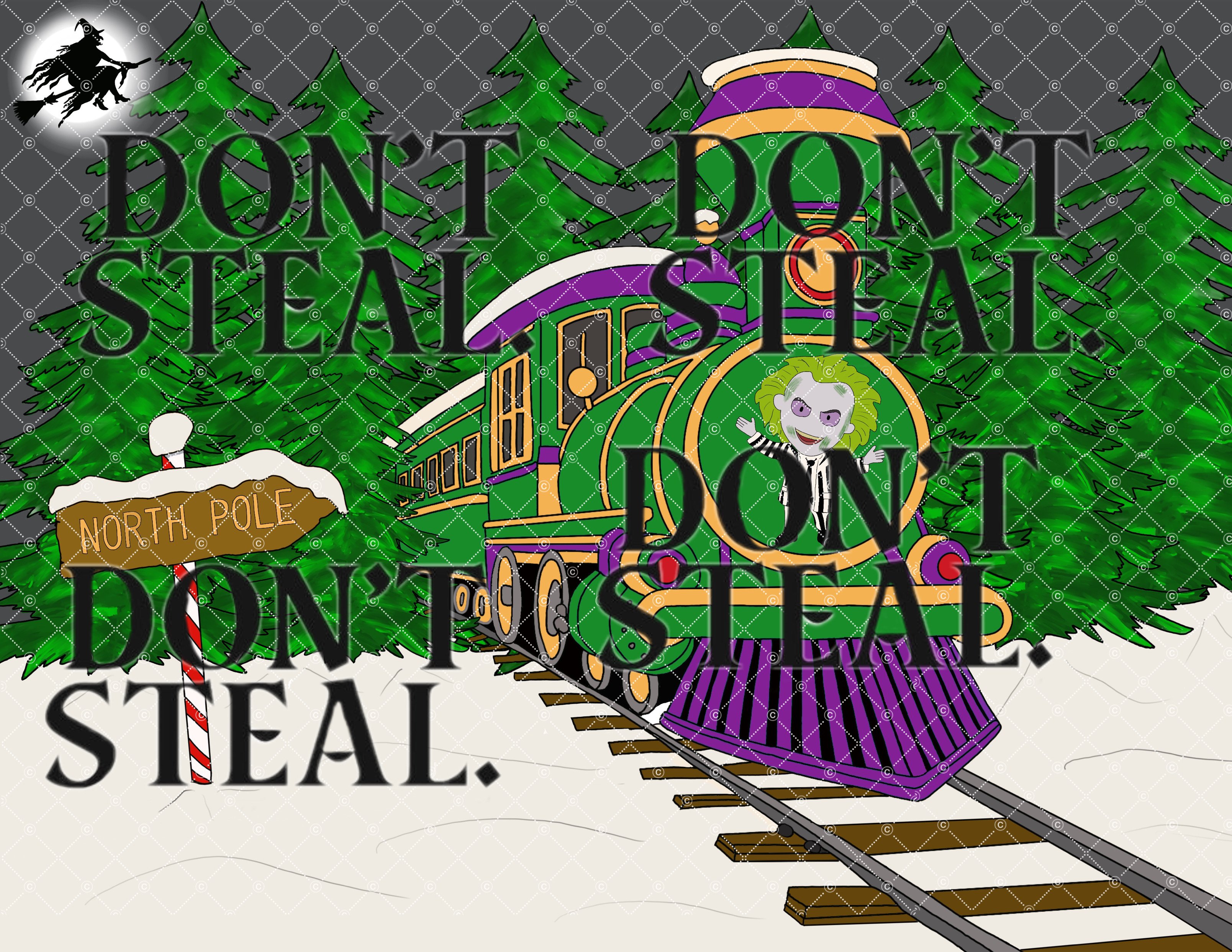 Beetlejuice halloween train - Payhip