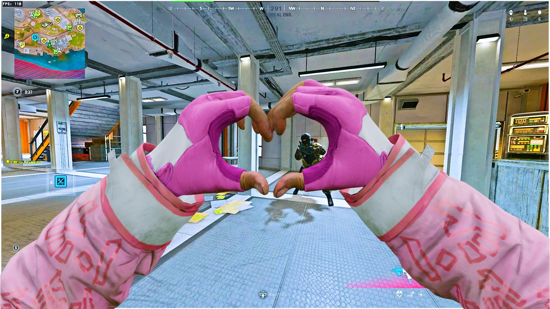Heart Hands Hand Gesture