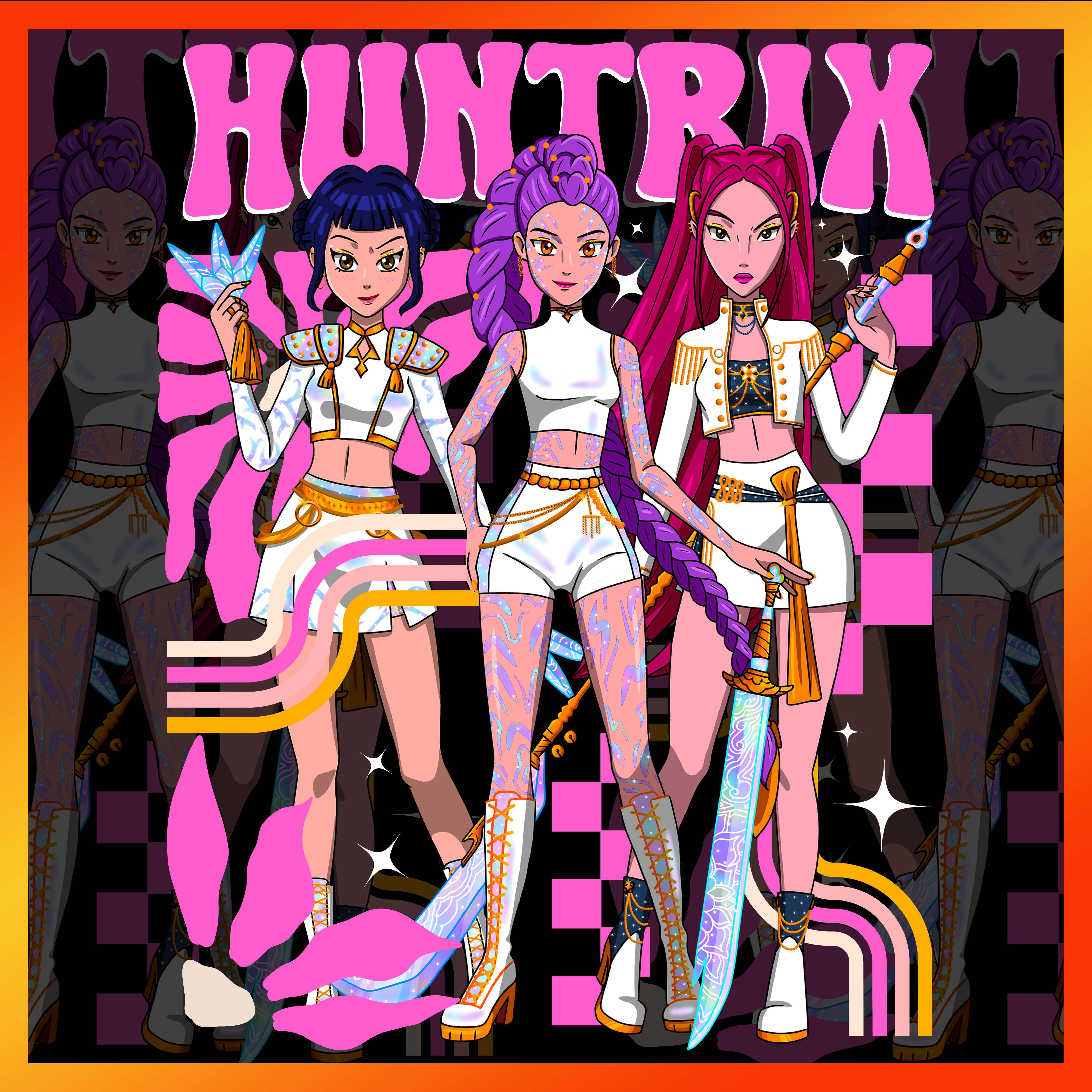 Groovy Huntrix PNG Design - Payhip