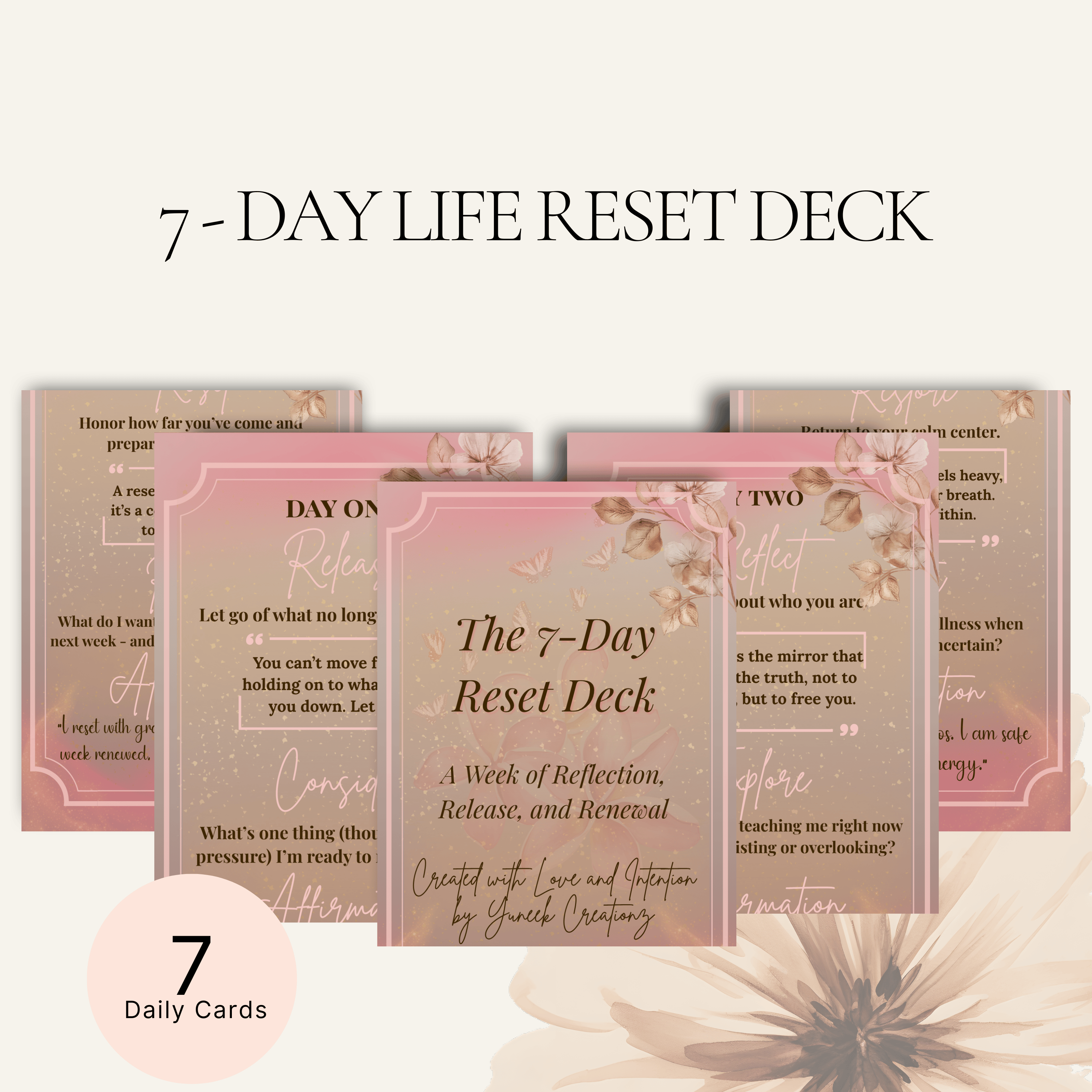 7 Day Life Reset Deck - Payhip