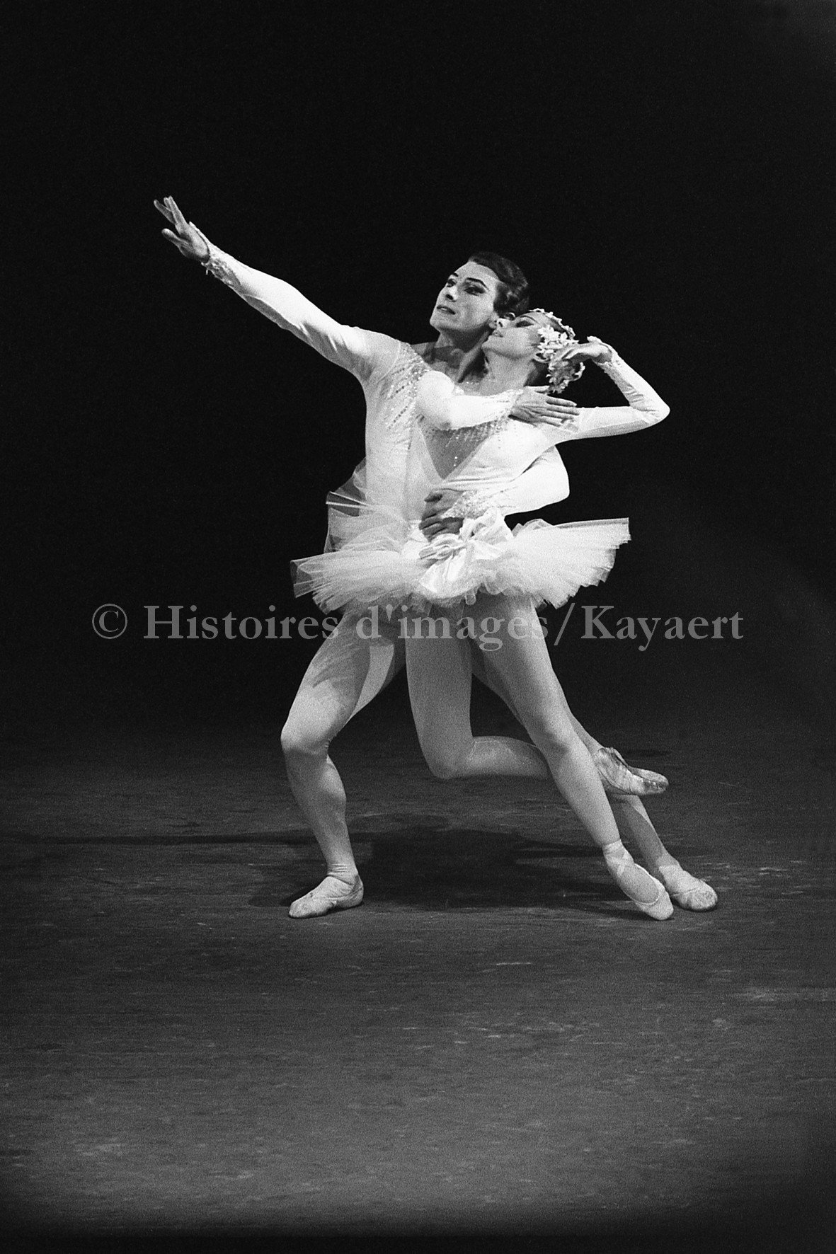 Georges Golovine and Maria Sarstadt – Ballet du Marquis de Cuevas, 1962 (Black and White ...