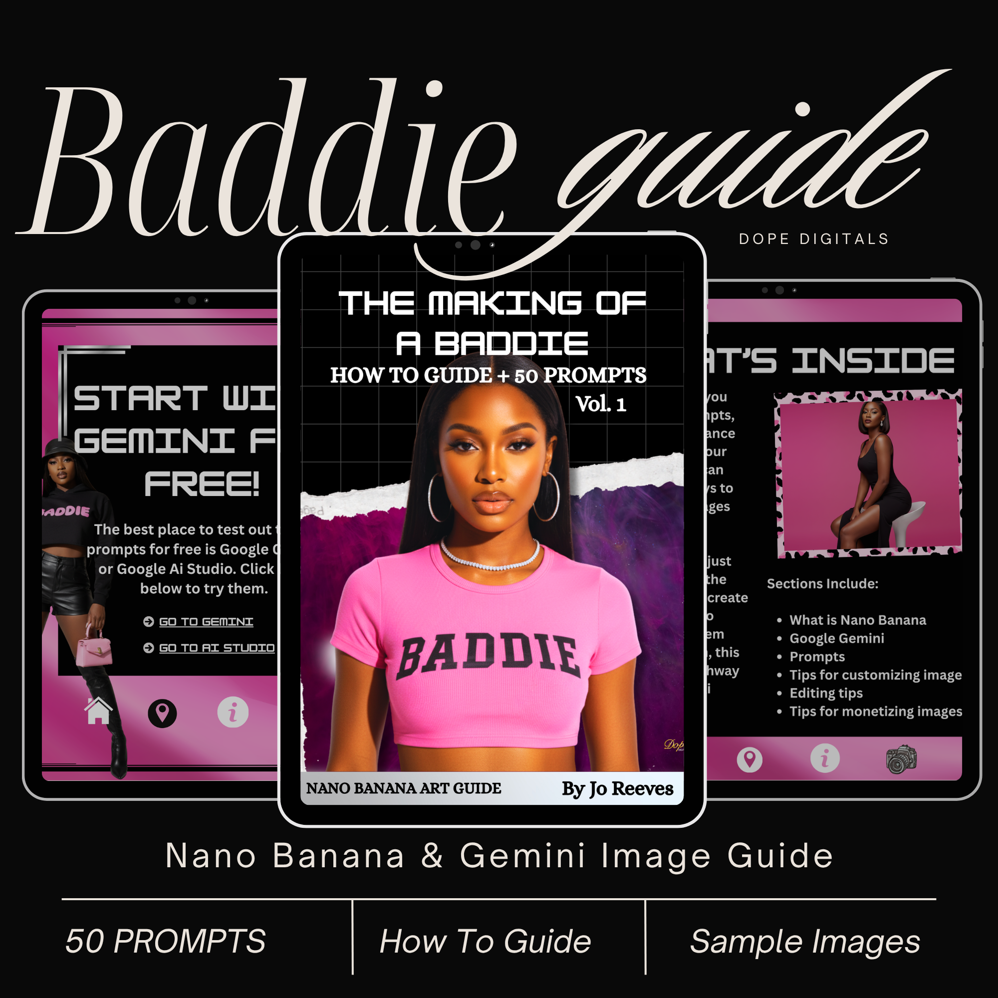 The Making of a Baddie: Volume 1 — Nano Banana & Gemini AI Image Guide ...