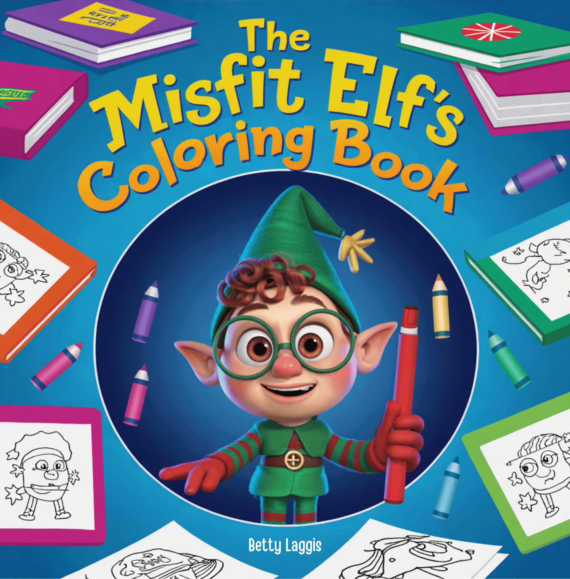 The Misfit Elf's COLORING Book - Payhip