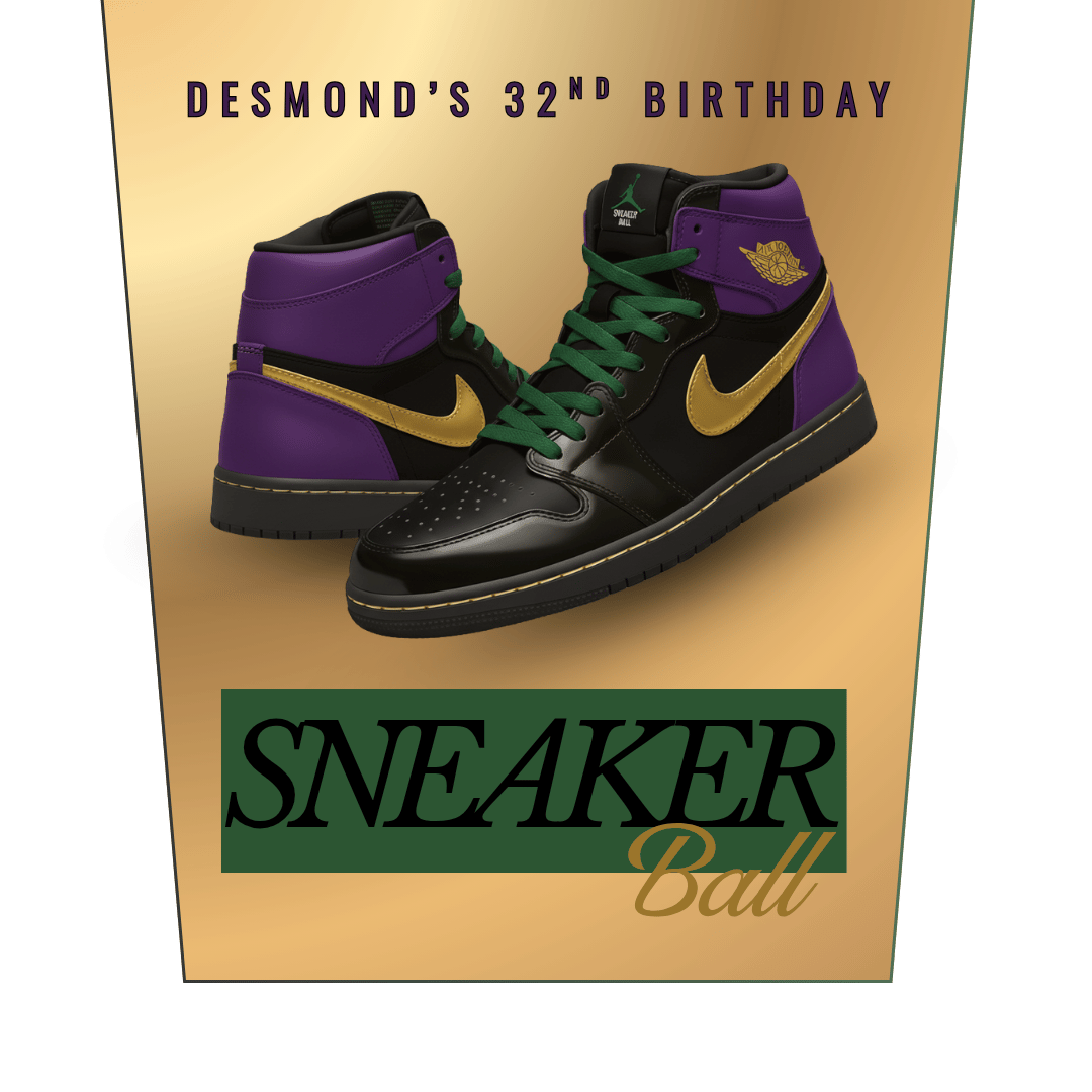 Stepping Into 32 | Desmond's Birthday Sneaker Ball