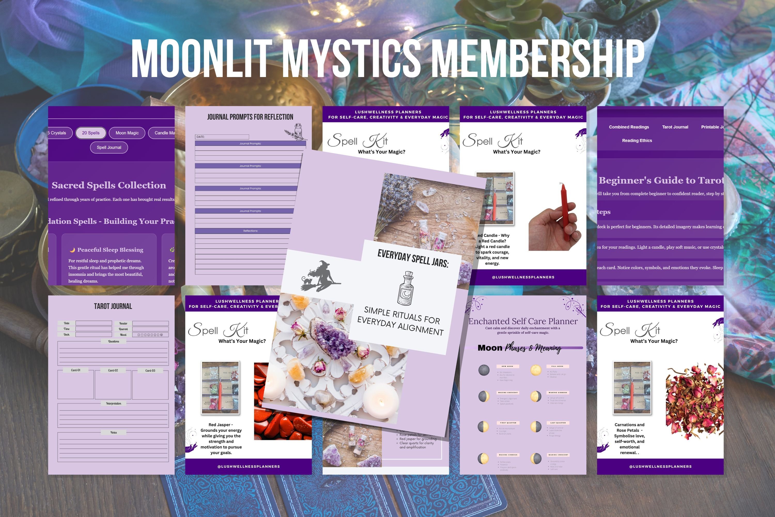 Moonlit Mystics Membership - Payhip