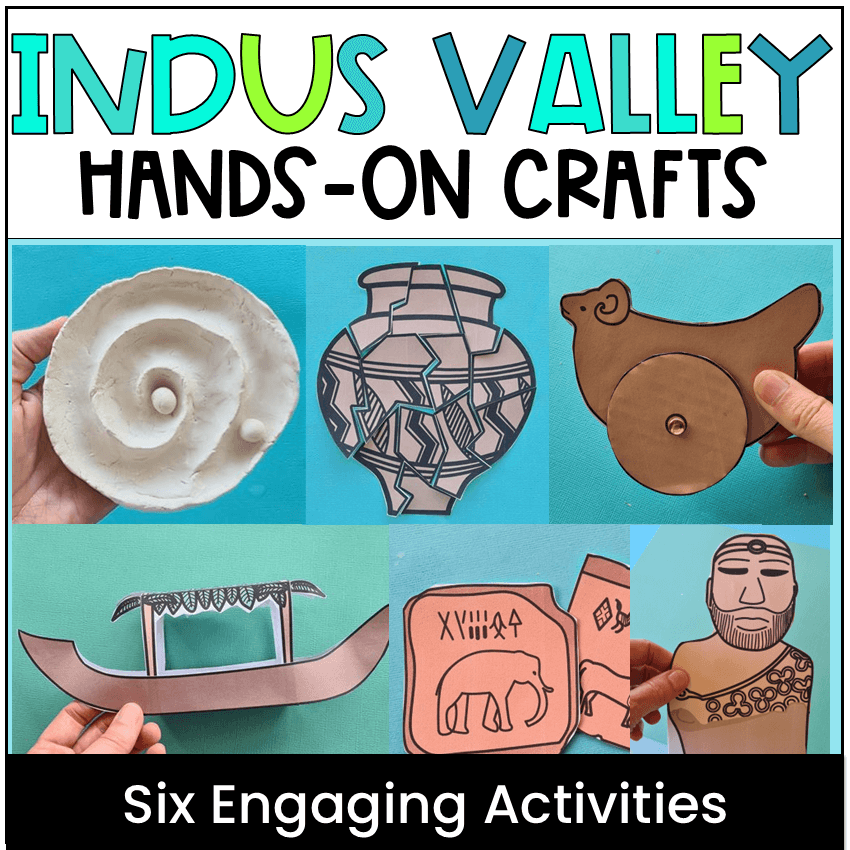 Indus Valley Civilization Hands-on History Crafts and Activities Pack