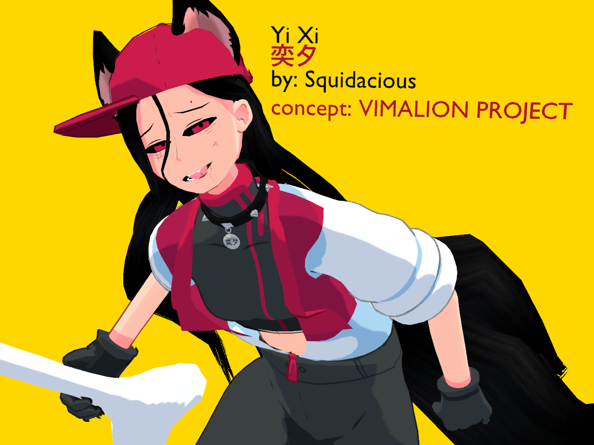 Yi Xi [奕夕] [VRChat Avatar] [Halloween Update!] - Payhip