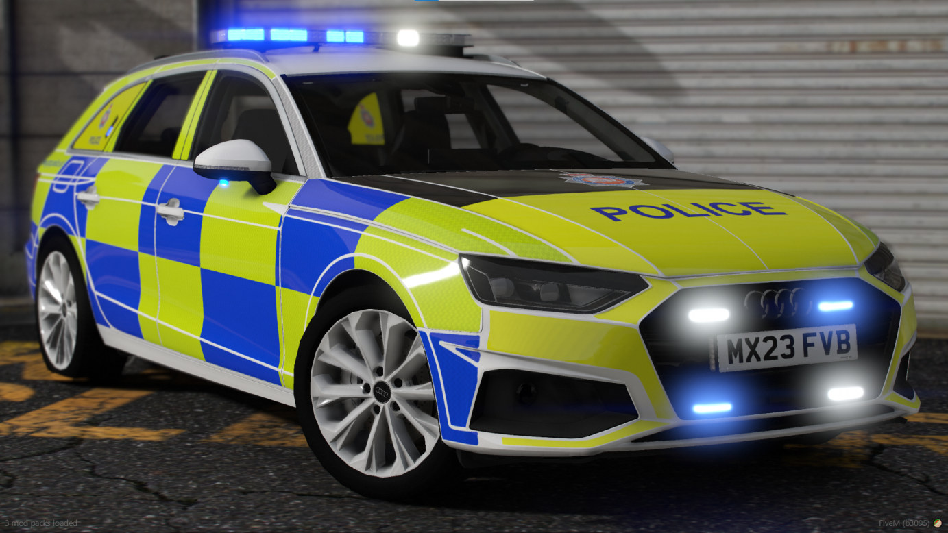 [ELS] GMP Audi A4 Marked - Traffic Car - Payhip