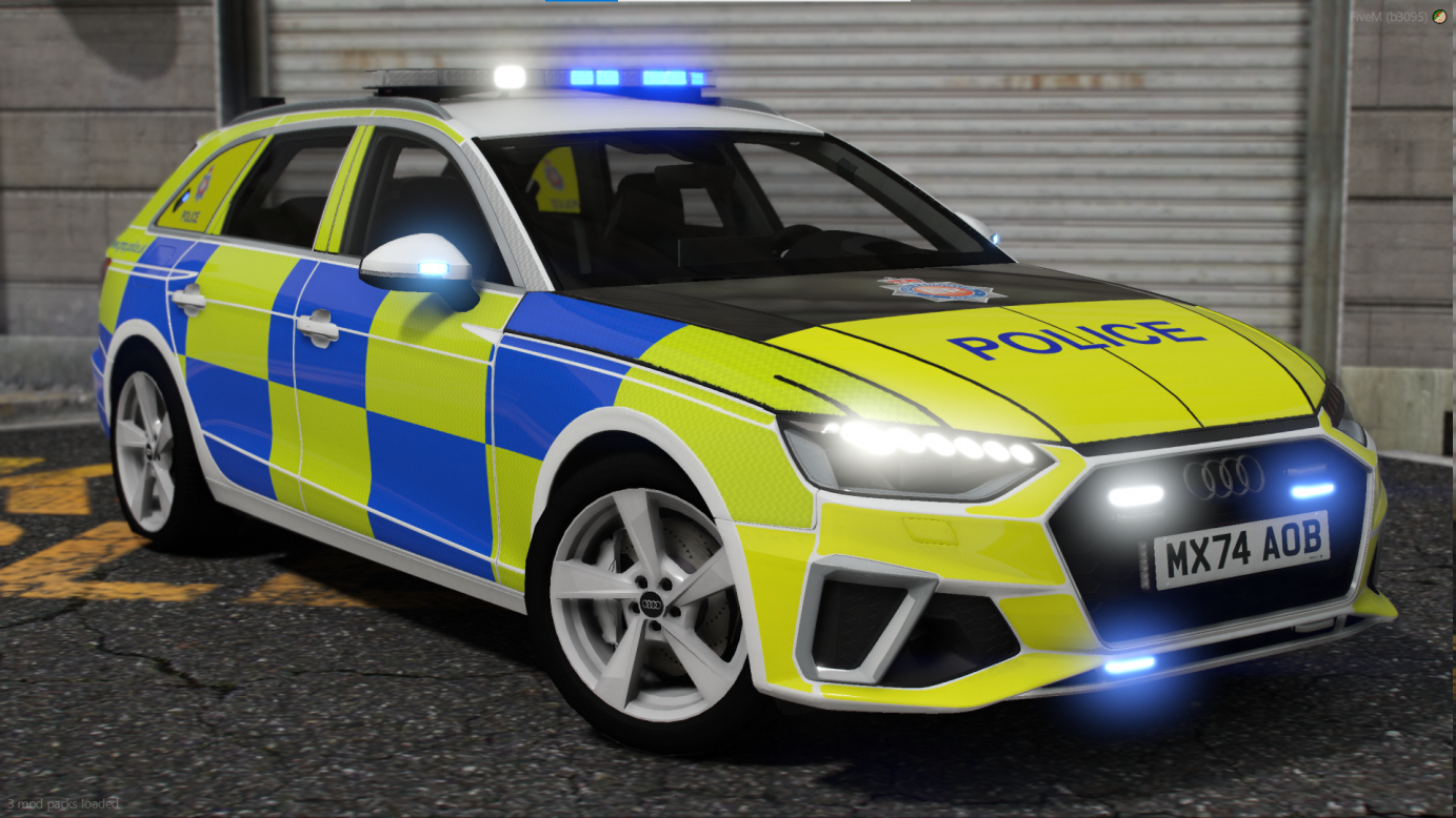 [ELS] GMP Audi A4 S-line Marked - Traffic Car - Payhip