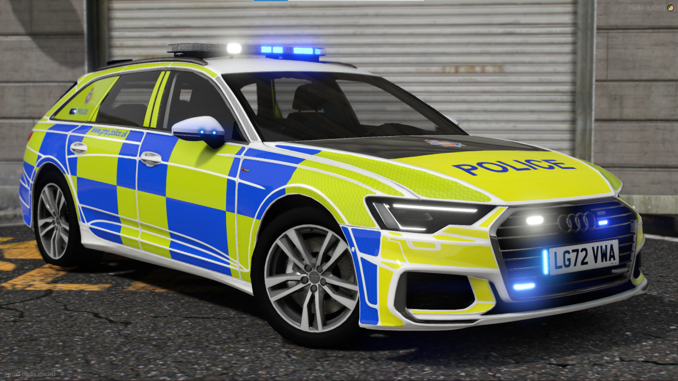 [ELS] GMP Audi A6 Marked - Traffic Car - Payhip