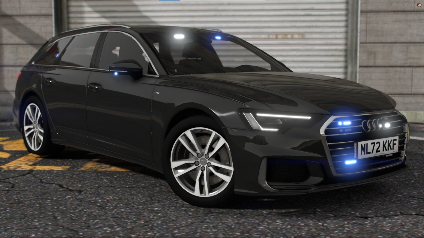 [ELS] GMP Audi A6 Unmarked - Traffic Car - Payhip