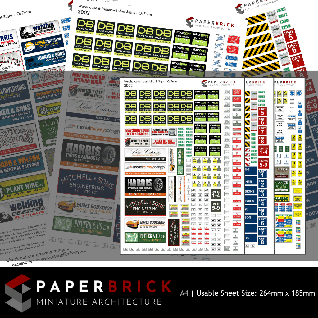 Paper Brick | Printable Brick Papers & Textures For Model Buildings