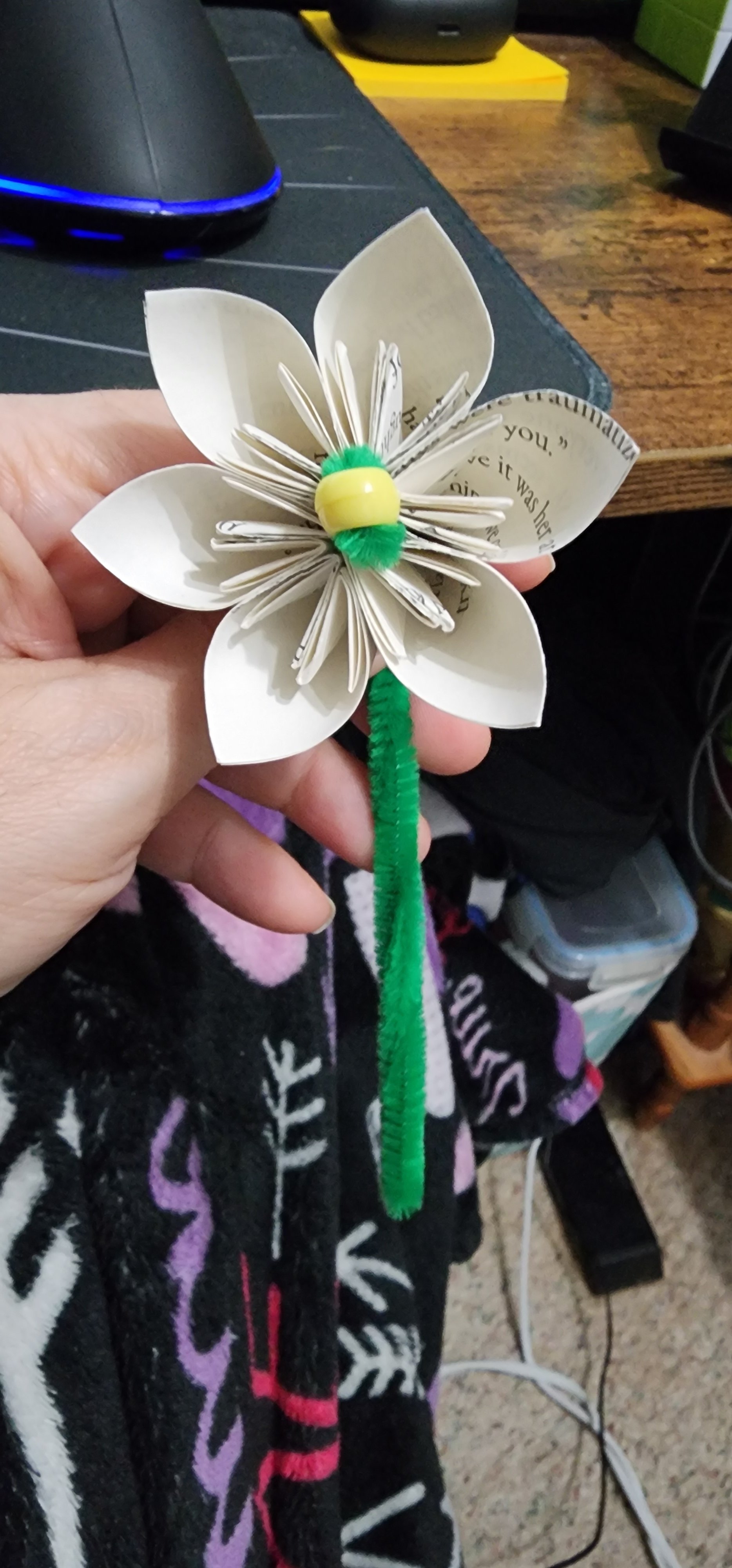 Origami Flower Bookmark