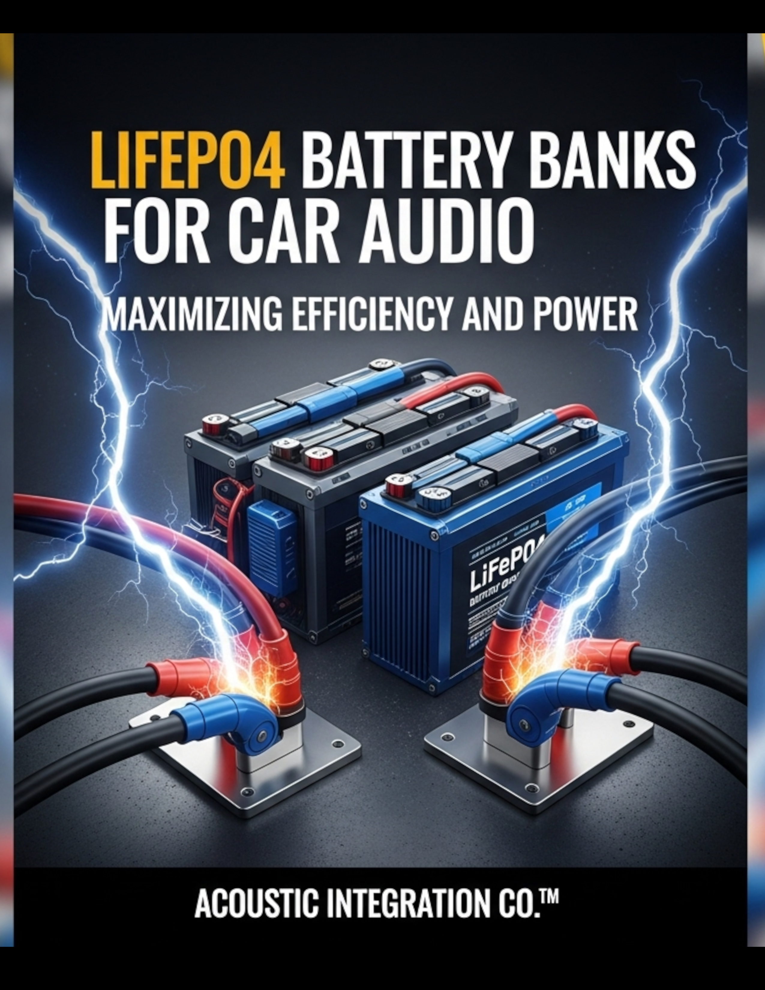 LiFePO4 Battery Banks for Car Audio. - Payhip