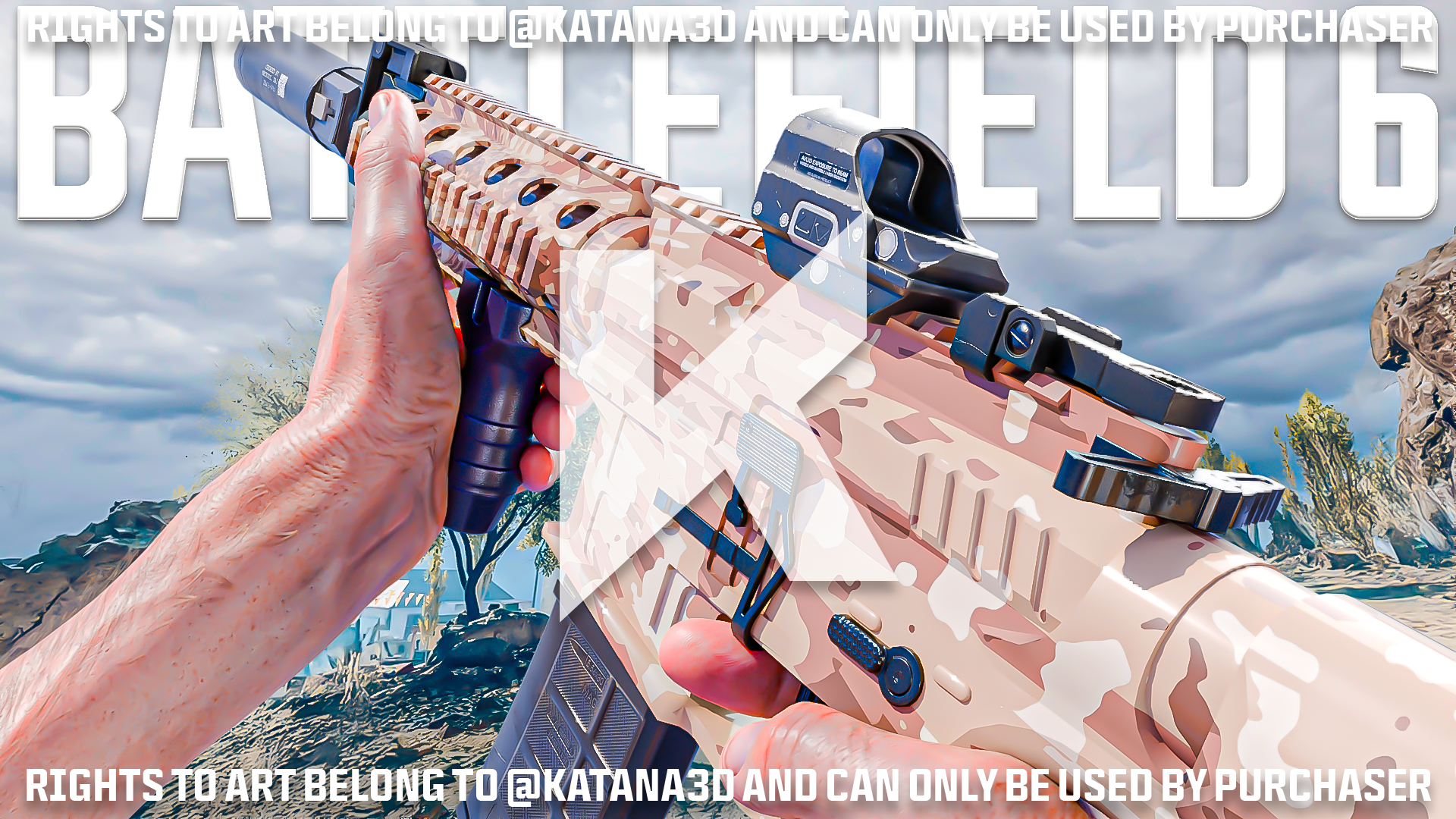 Katana3D - Battlefield | Thumbnails - Payhip