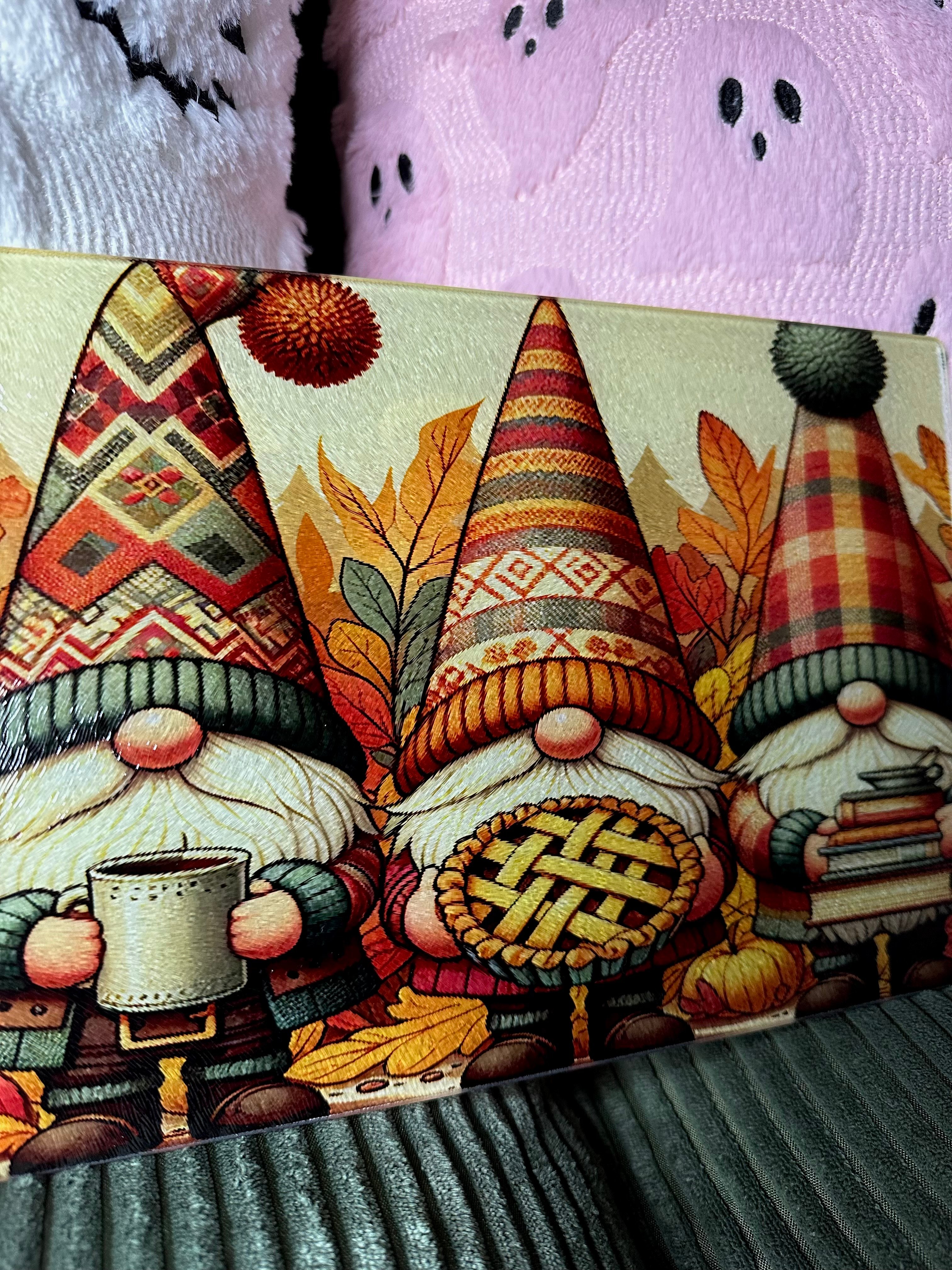 Fall Gnomes - Cutting Board - Payhip