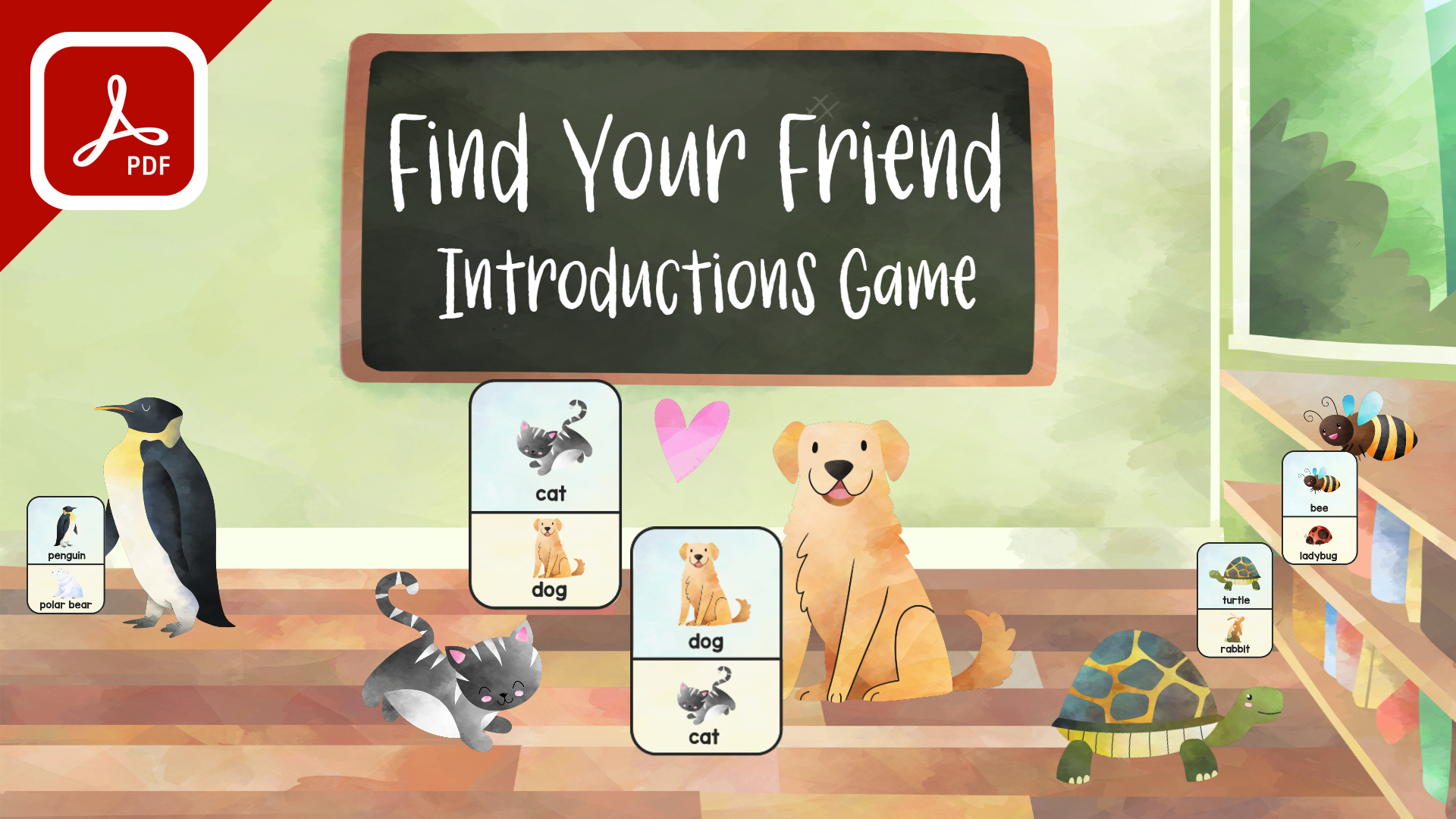 Find Your Friend - Introductions Game