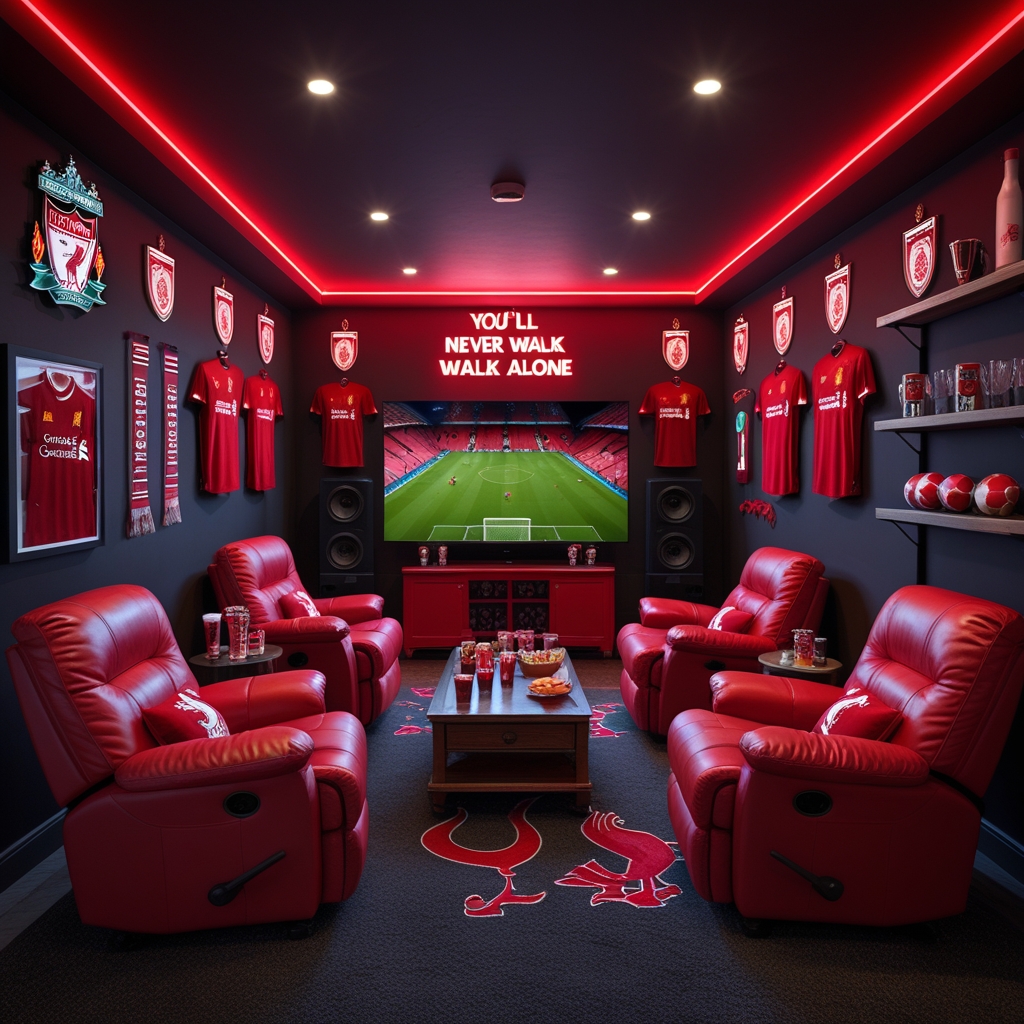 Liverpool FC themed man cave - Payhip