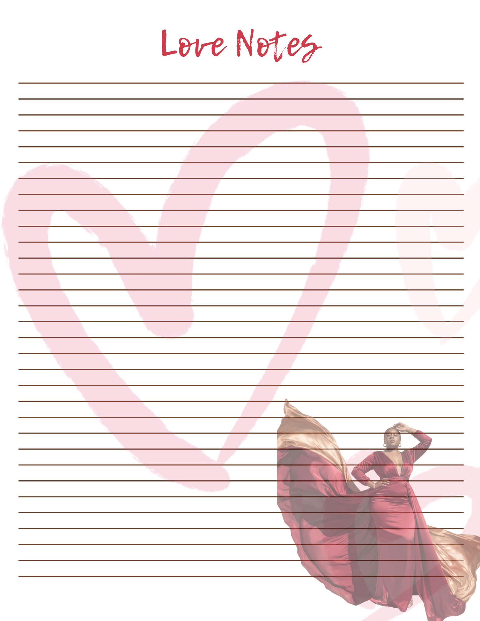 Custom Printable Lined Notebook Paper Personalized for You - Payhip