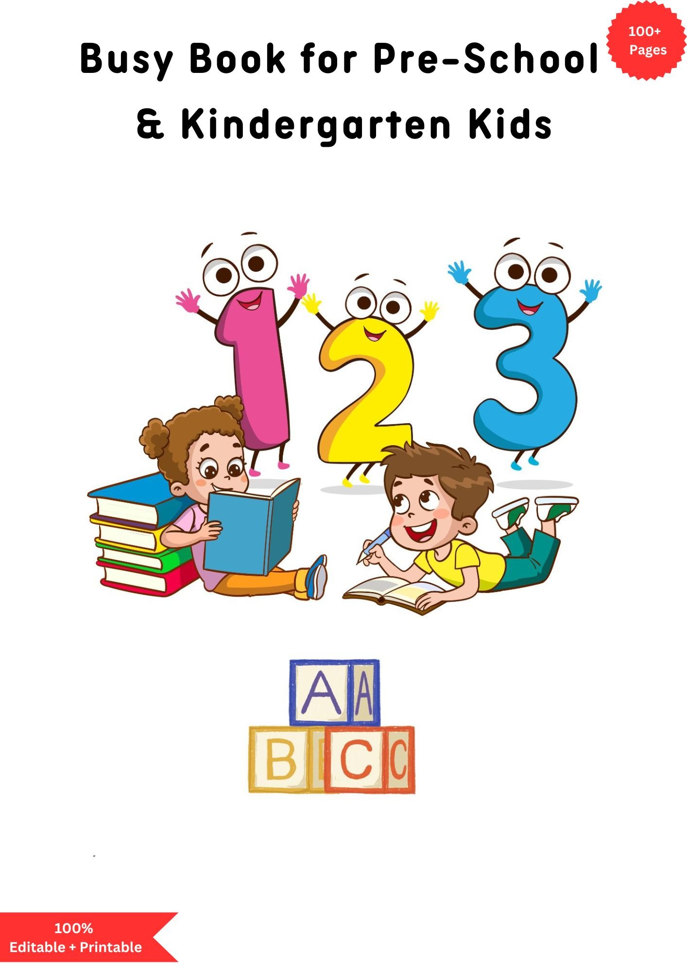 The Ultimate Busy Book for Preschool & Kindergarten Kids (Ages 2-6 ...
