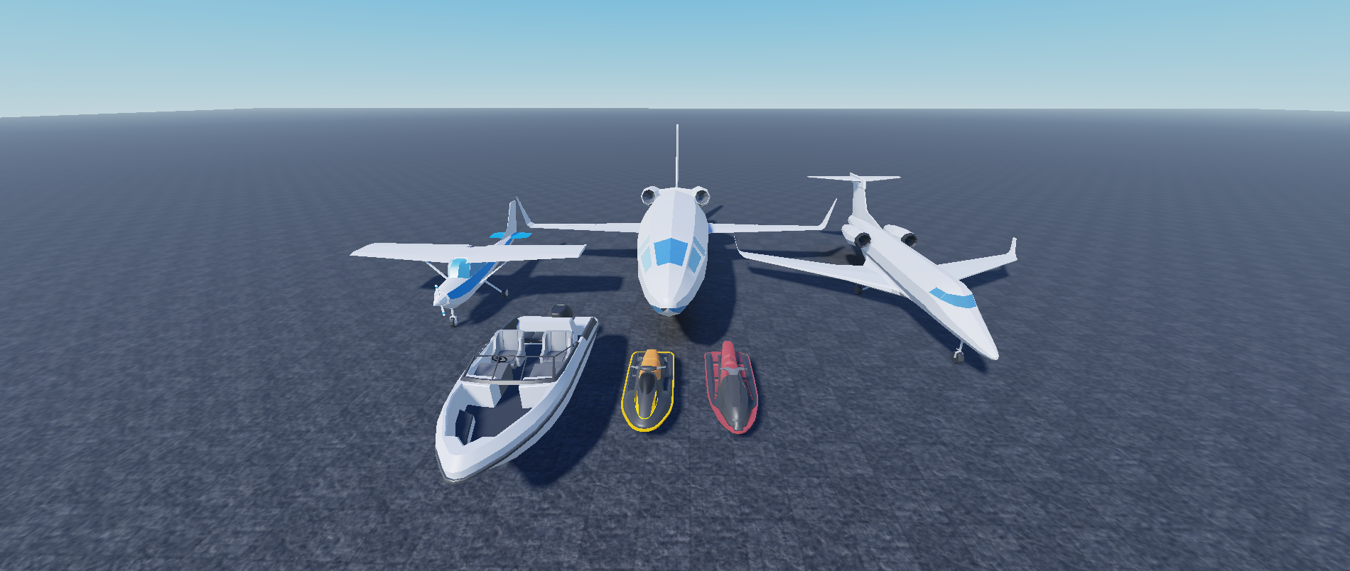 Roblox Ultimate Air & Sea Vehicle Pack