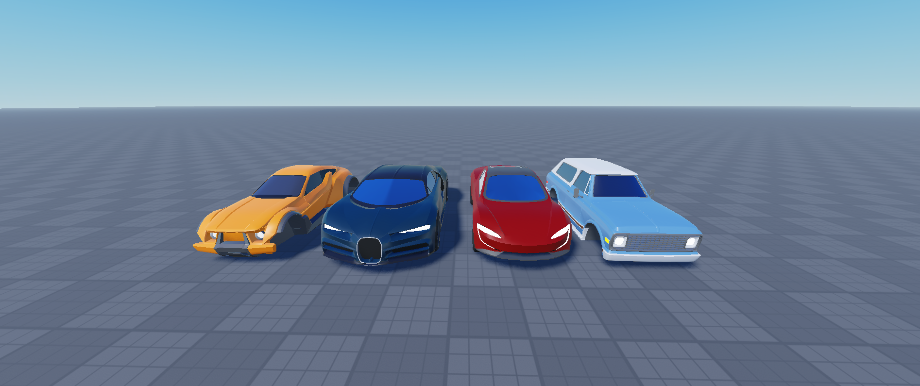 Roblox Small Cartoony Vehicles Pack