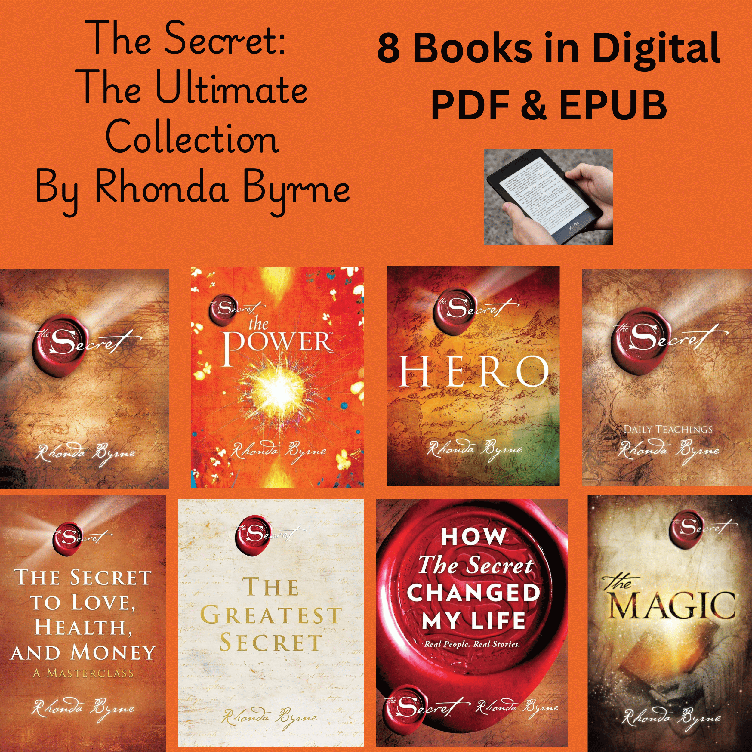 Secret Series Collection 8 Books Set By Rhonda Byrne - Payhip