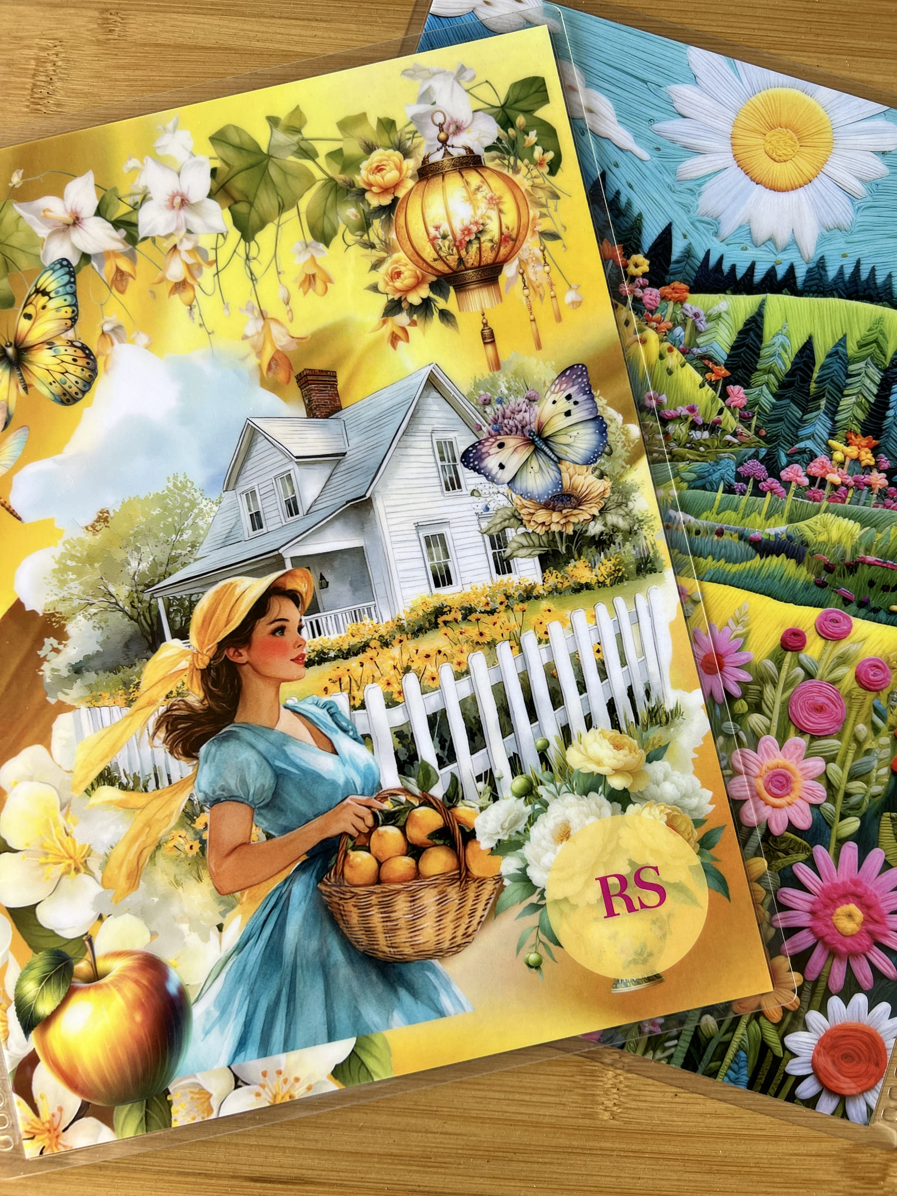 Planner/Notebook Cover - Yellow Style - Payhip