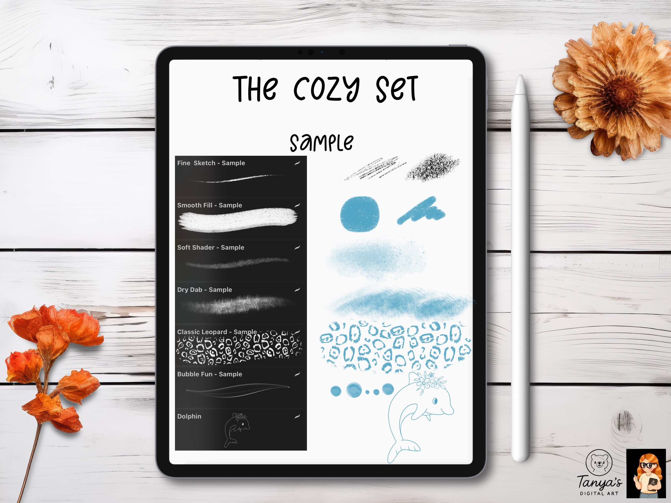 The Cozy brush set - sample - Payhip
