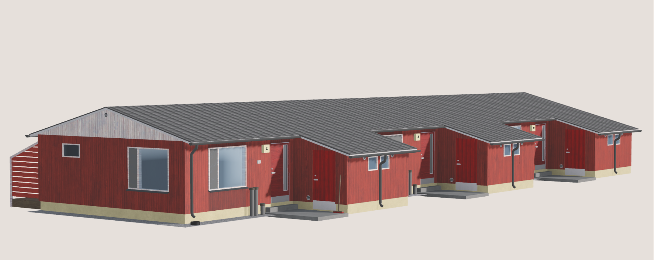 Roblox Scandinavian Modular House Model