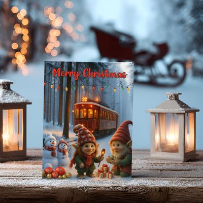 Trolls & Christmas Train – Animated Christmas e-Card - Payhip