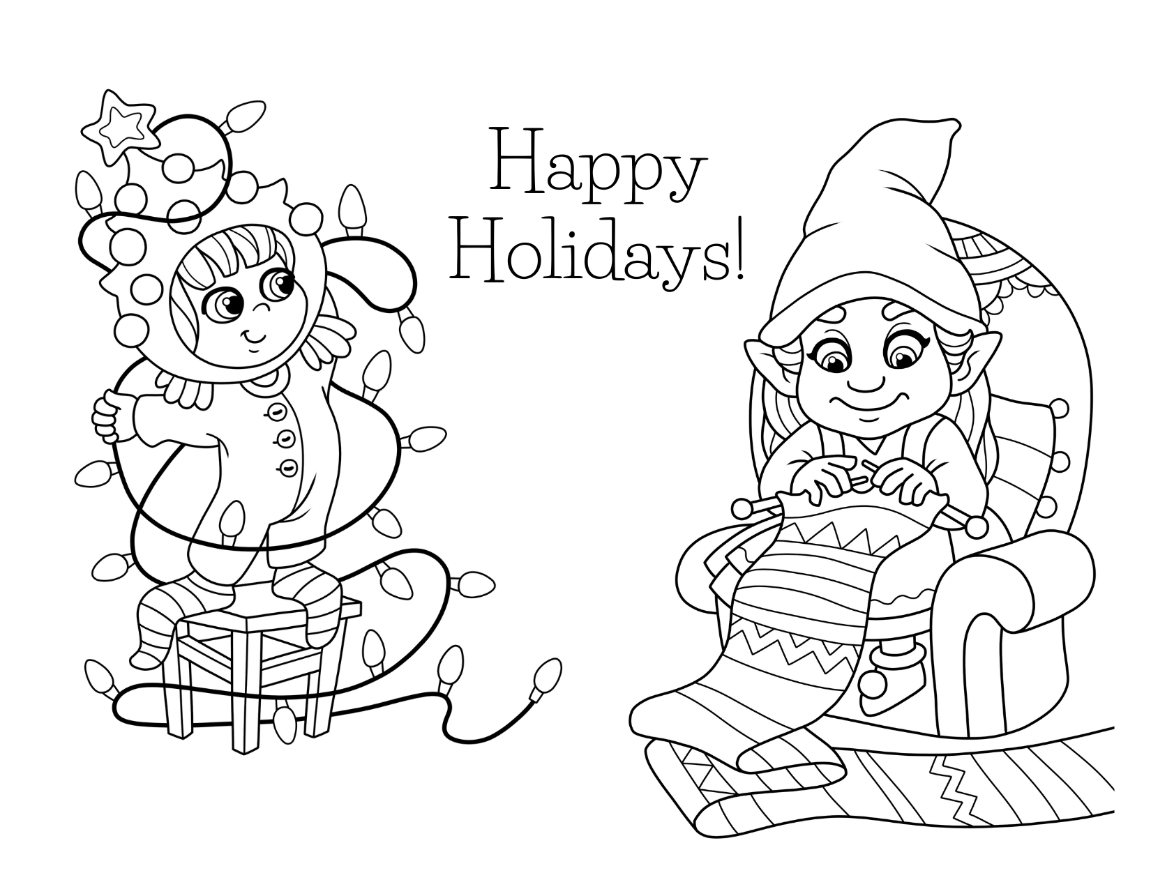 Winter Gnomes Writing Package