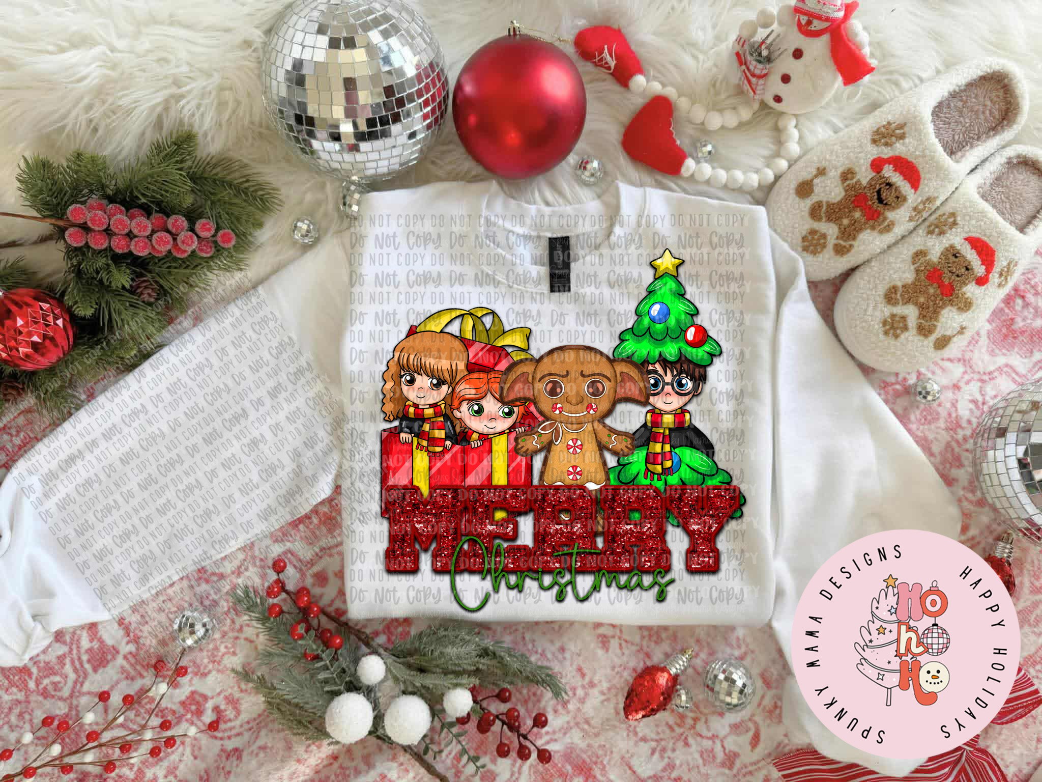 Harry Potter Merry Christmas Digital PNG Design - Payhip