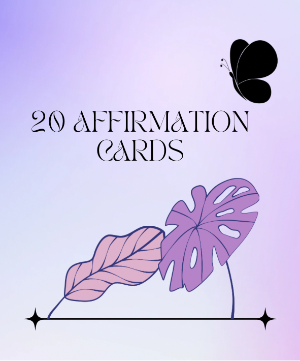 20 Affirmation Cards - Payhip